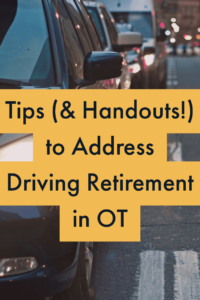 Driving Retirement: OTs Helping With The Transition
