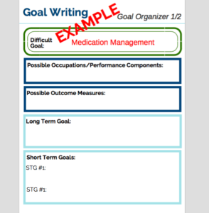 Occupational Therapy Goal Bank & Goal Writing Package | OT Flourish